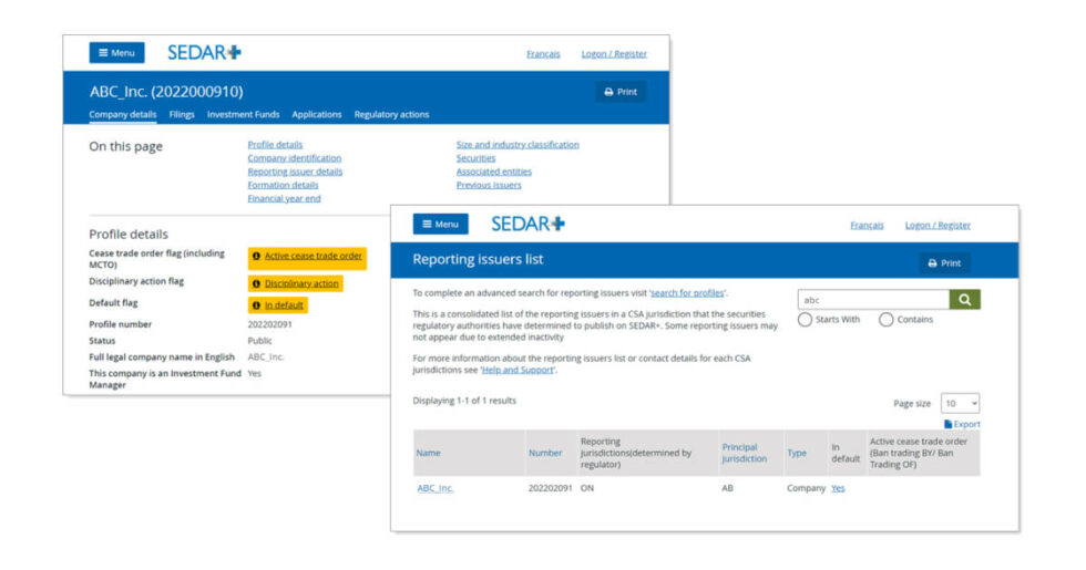 The new SEDAR+ version will be introduced to Canada’s capital markets ...